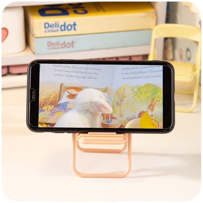 Jual Stand Hp Macaron Holder Hp Model Kursi Untuk Dekor | Shopee Indonesia