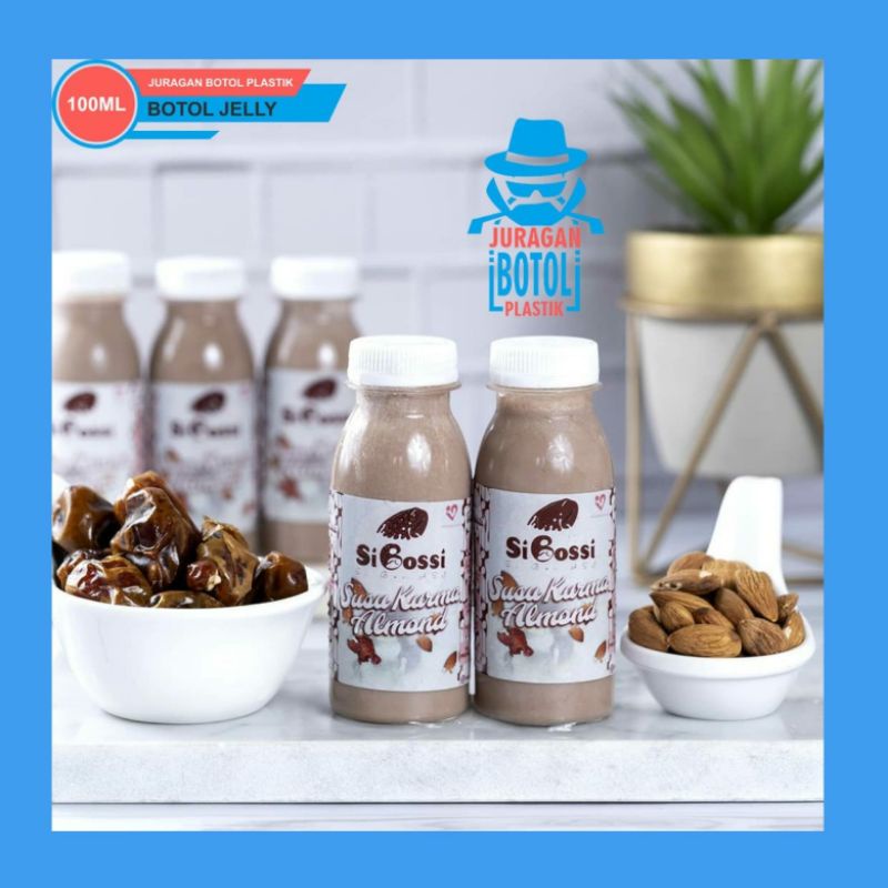 Jual 1kg 40Pcs Botol 100ml, 130ml, 60ml, 50ml, Botol Zamzam 100 ml ...