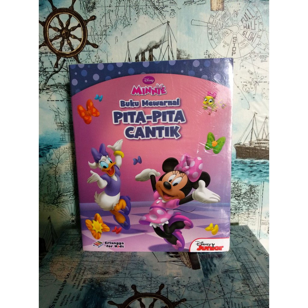 Jual Buku Aktivitas Anak Mewarnai > BUKU MINNIE MOUSE: PITA-PITA CANTIK ...