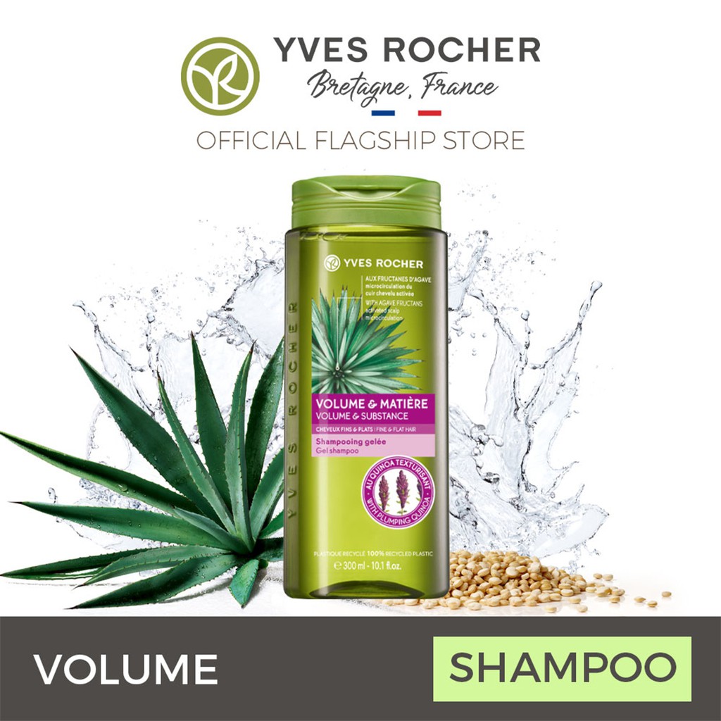 Jual Yves Rocher Volumizing Shampoo 300 ml New | Shopee Indonesia