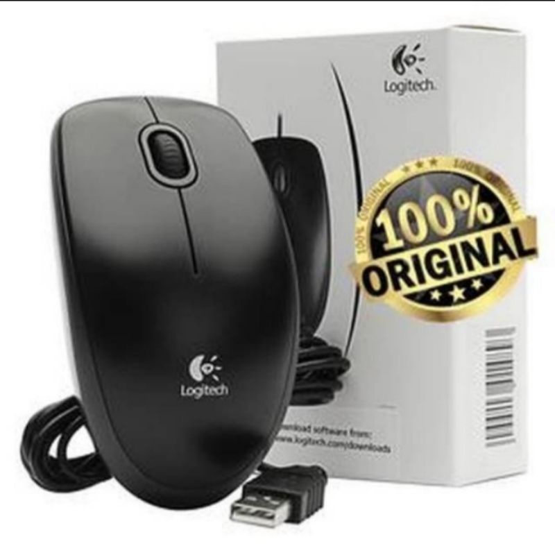 Jual MOUSE LOGITECH B-100 USB Original | Shopee Indonesia