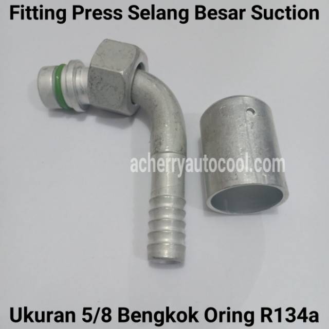 Jual Fitting Press Selang Besar Suction Dingin AC Mobil Ukuran 5 8 ...