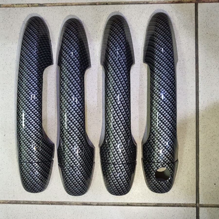 Jual Cover Handle Carbon Gagang Pintu Mobil Door Car Karbon All New Innova Reborn 2016 - 2022 ...