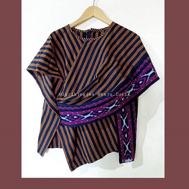 Jual Baju Blouse Tenun Lurik Best Seller | Shopee Indonesia