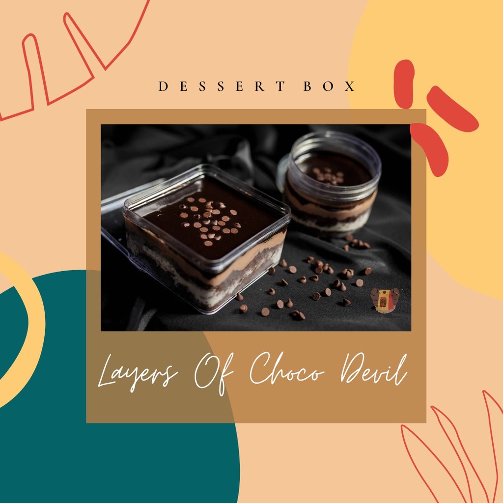 Jual SWEETPRIDE Layers Of Choco Devil (Dessert Box) | Shopee Indonesia