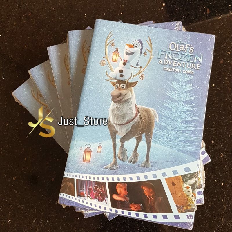 Jual DISNEY'S OLAF FROZEN ADVENTURE CINESTORY COMIC - Children Picture ...