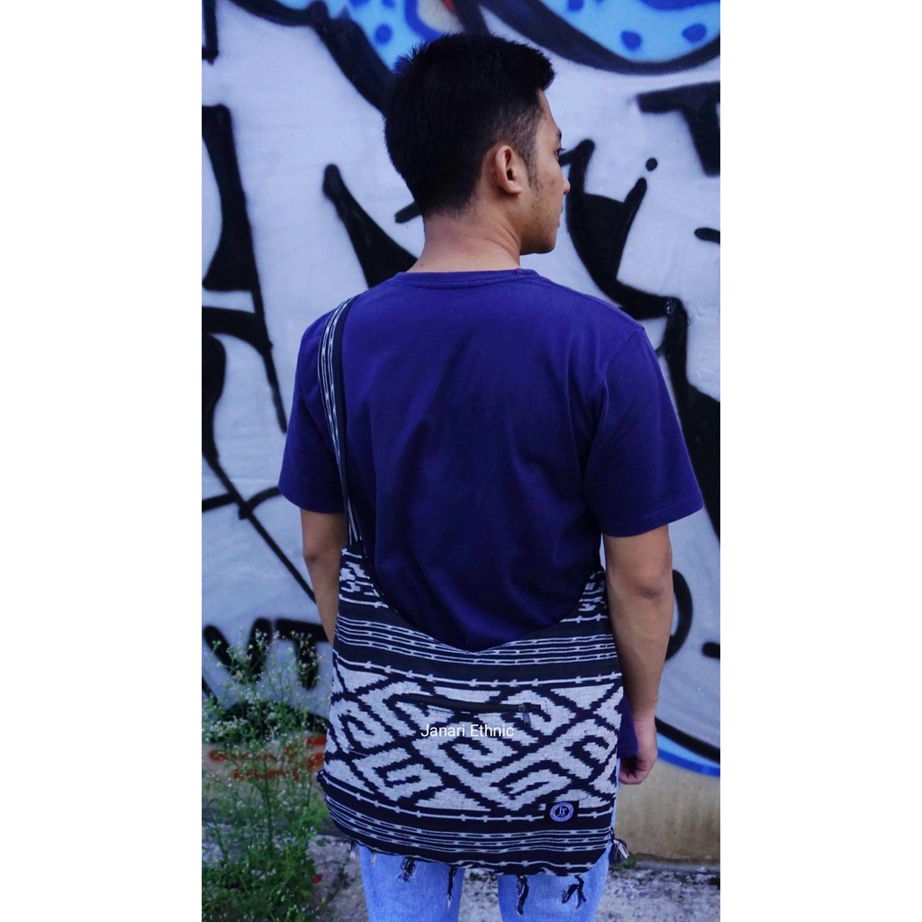 Jual Janari Ethnic - Tas Selempang Tenun / Sling Bag Tenun Etnik Lombok ...