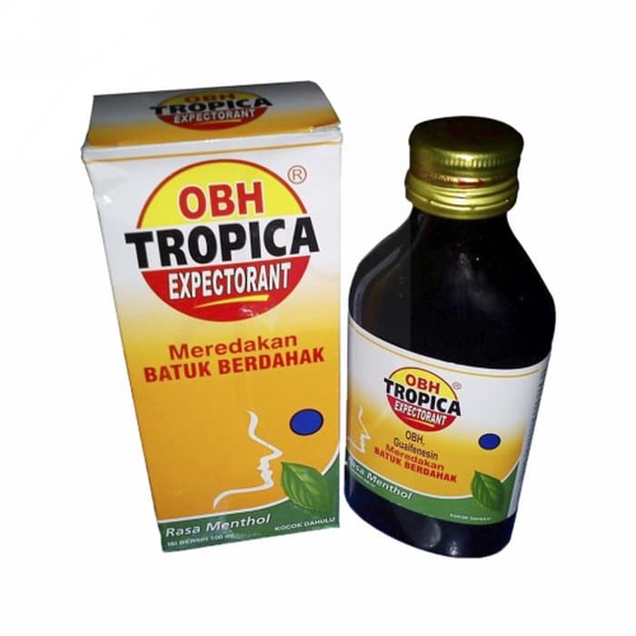 Jual OBH TROPICA EXPECTORANT MENTOL SIRUP 60 ML | Shopee Indonesia