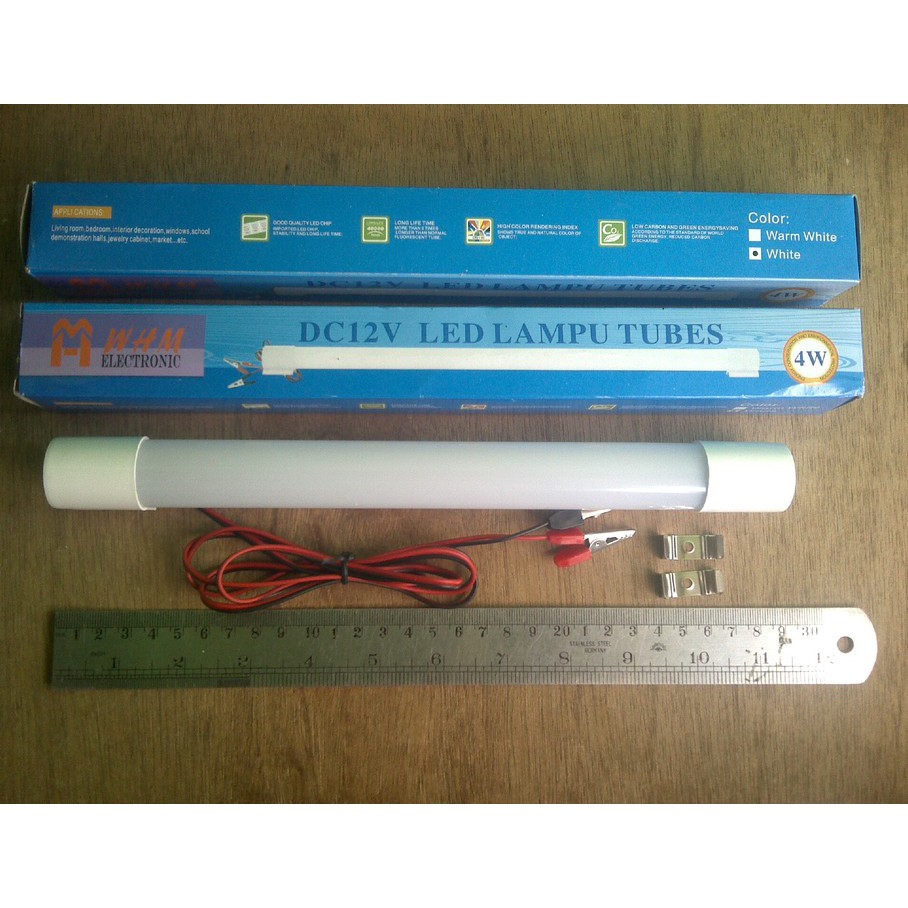 Jual LED Aki Tube Neon DC 12V 4W Malang Kota Gratis Antar | Shopee Indonesia
