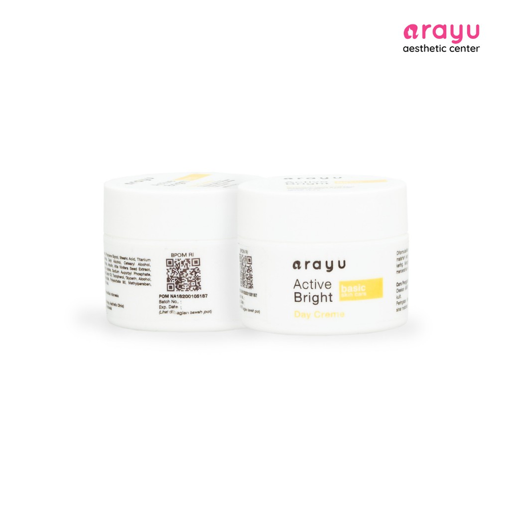 Jual Arayu Active Bright Day Cream 12.5gr | Shopee Indonesia