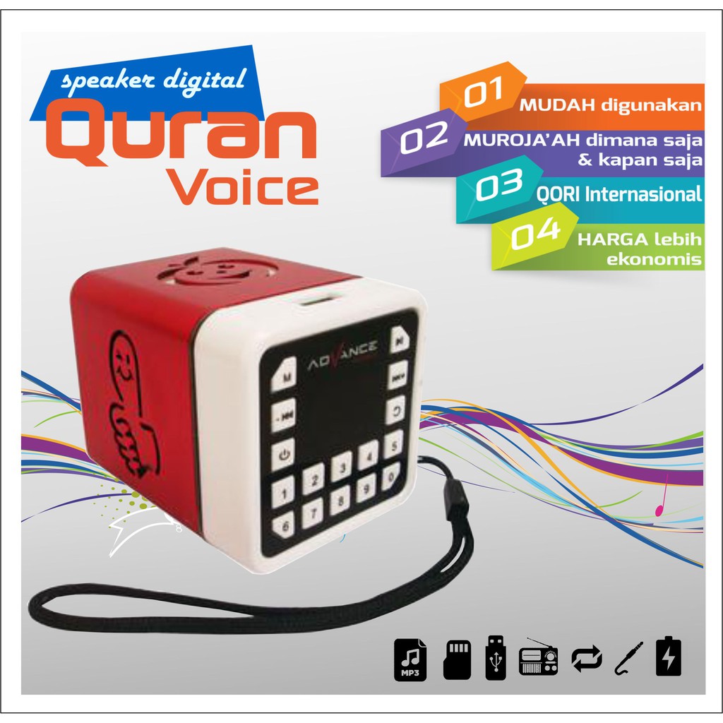 Jual Speaker Al Qur'an / Digital Speaker / Quran Voice v5.2 - 16GB ...
