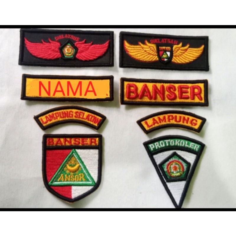 Jual logo Banser protokoler bordir timbul | Shopee Indonesia