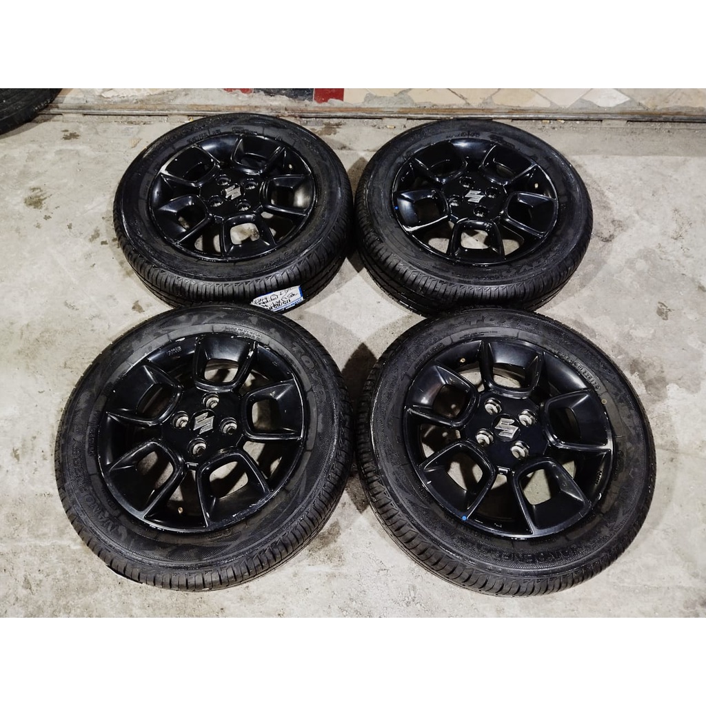 Jual velg bekas copotan mobil SUZUKI IGNIS Ring 15 Lebar 5 PCD 4x100 ET ...