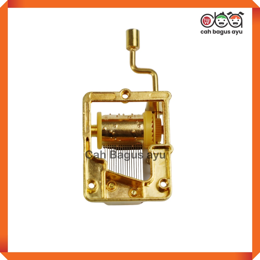 Jual Mesin Kotak Musik Ulang Tahun Music Box Acrylic Manual Engkol ...