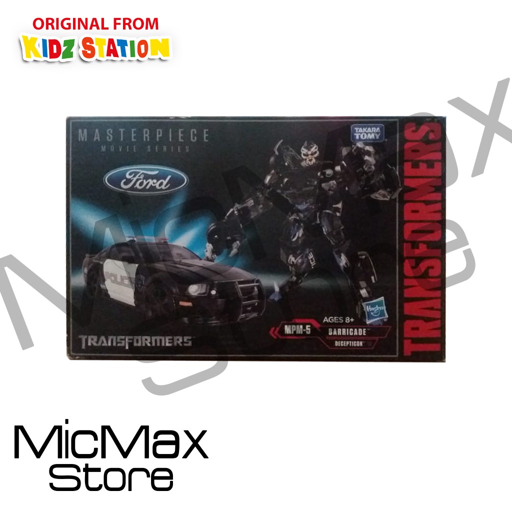 Jual Transformers Masterpiece Barricade Movie Series MPM 05 MPM05 ...