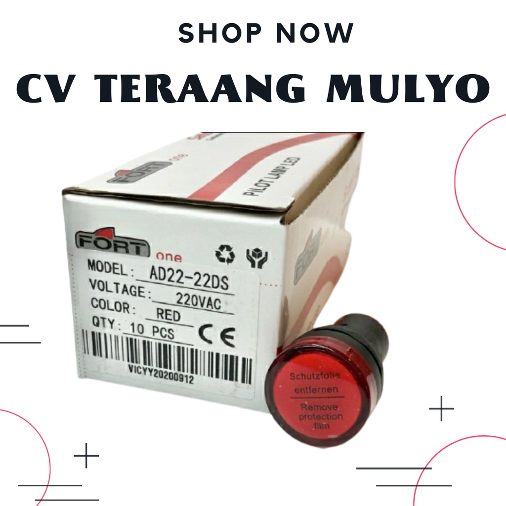 Jual Fort lampu pilot merah | Shopee Indonesia