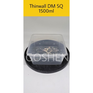 Jual Thinwall/Food Container DM 1500ml SQ (isi 150 pcs) | Shopee Indonesia