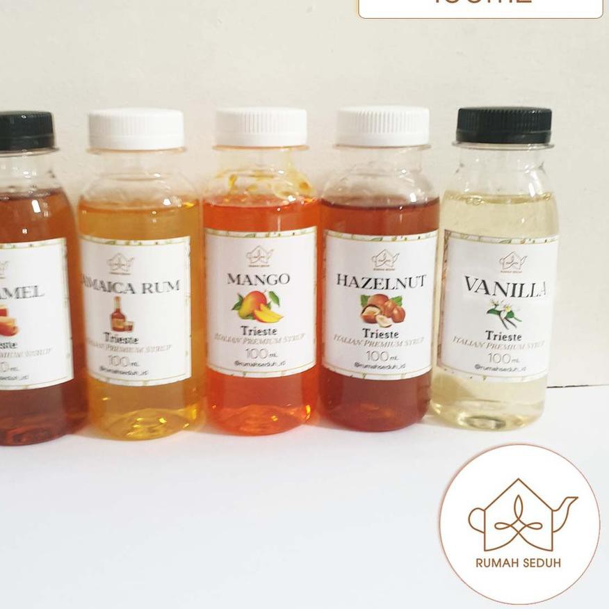 Jual {Original} Trieste Syrup Repack 100mL - Hazelnut Havana Rum Mango ...