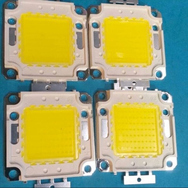 Jual Mata led chip 50 watt 100 watt mata lampu jalan cob mata lampu ...