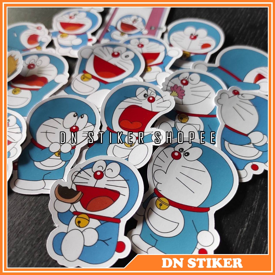 Jual stiker doraemon stiker kertas karakter doraemon 17pcs stiker ...