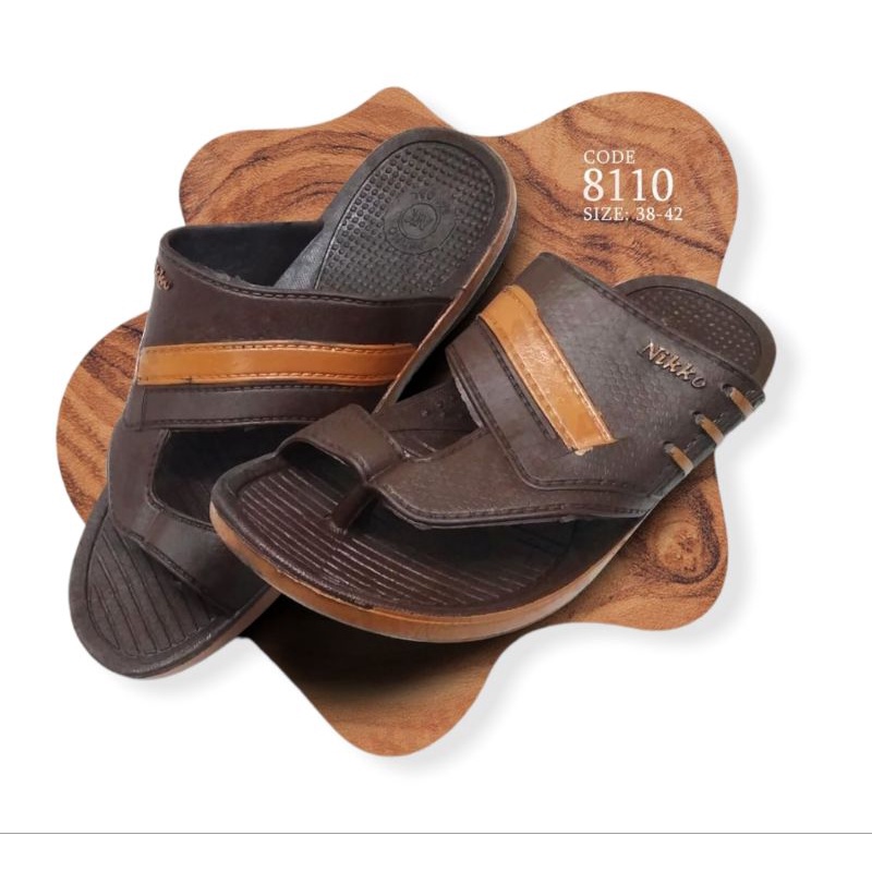 Jual NIKKO 8110 dan 8115 Sandal Karet Pria Sandal Jepit Jempol Sandal ...