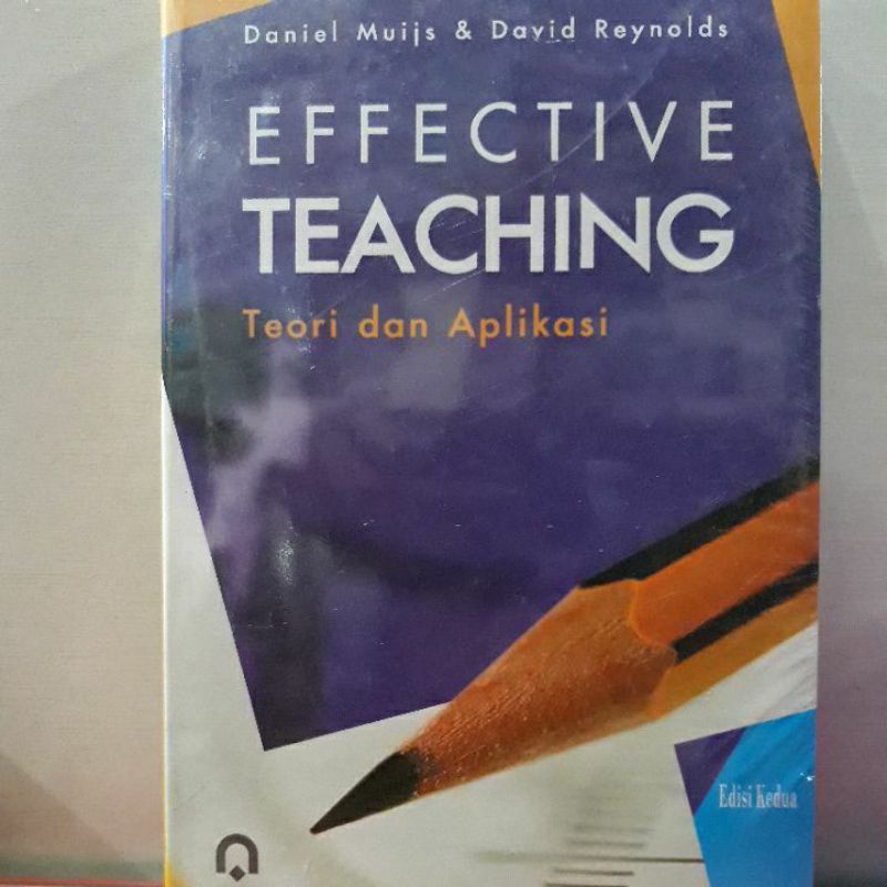 Jual EFFECTING TEACHING (Teori dan Aplikasi) Daniel Muijs & David ...