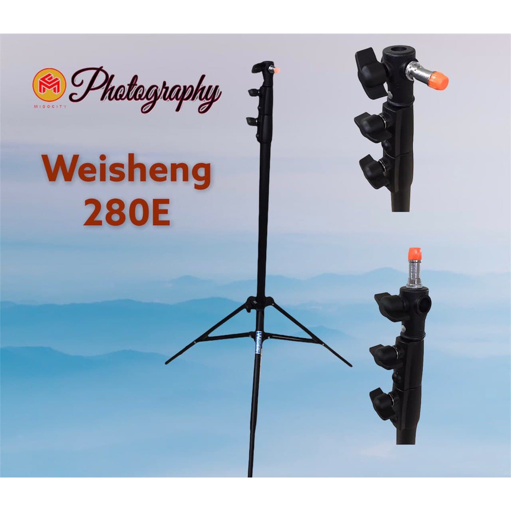 Jual Stand Lampu Weisheng 280E Light Stand besar | Shopee Indonesia