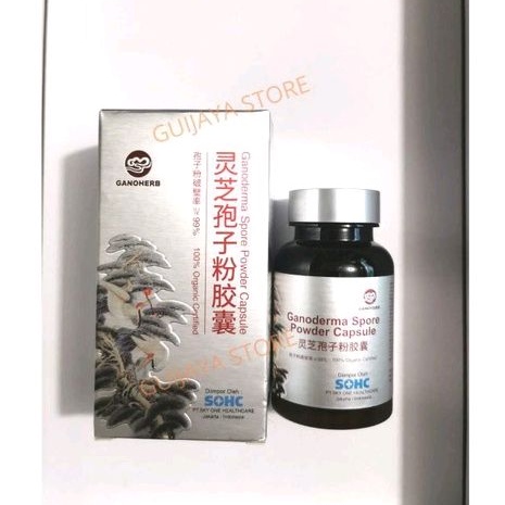 Jual GANODERMA SPORE POWDER KAPSUL | Shopee Indonesia
