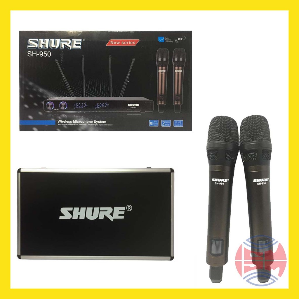 Jual Mic Wireless Shure SH-950 Original | Shopee Indonesia
