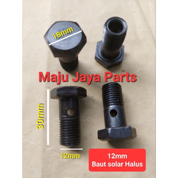 Jual 12mm Bolt joint/Baut solar/Baut nepel banjo halus untuk mesin ...