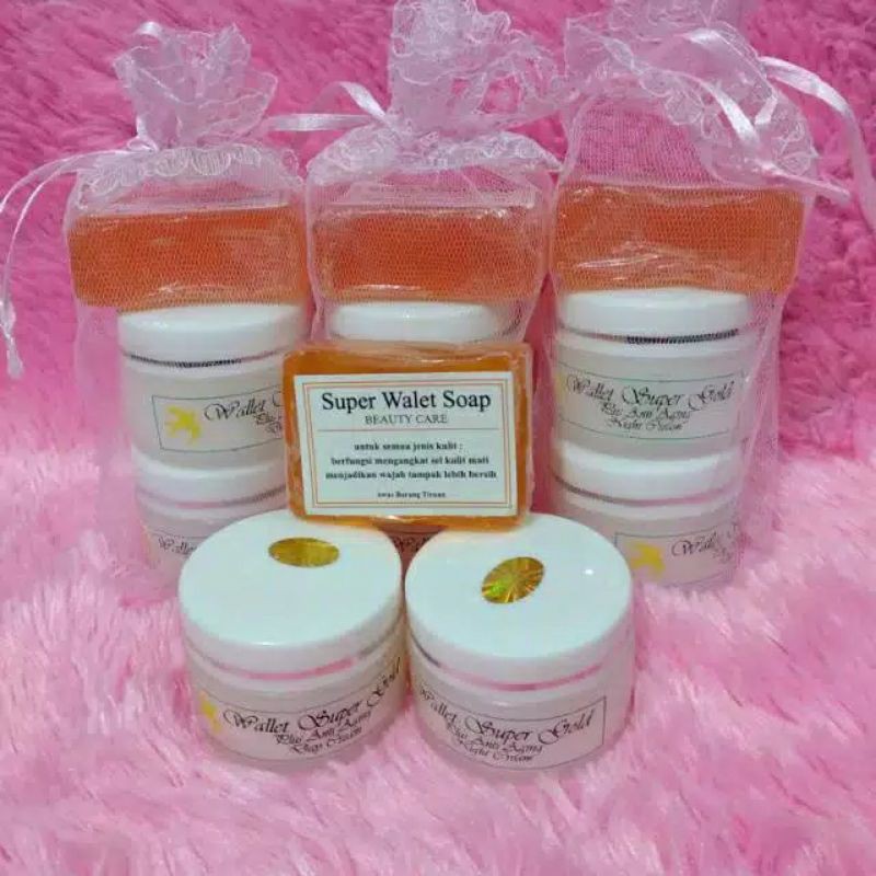 Jual CREAM WALET PUTIH JARING / KRIM WALET SUPER GOLD PREMIUM POT PUTIH ...