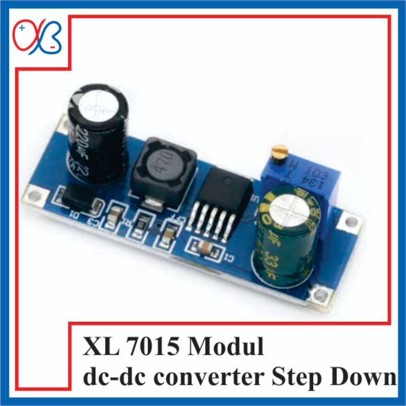 Jual XL7015 5V-80V module Step down converter dc to dc adjustable ...
