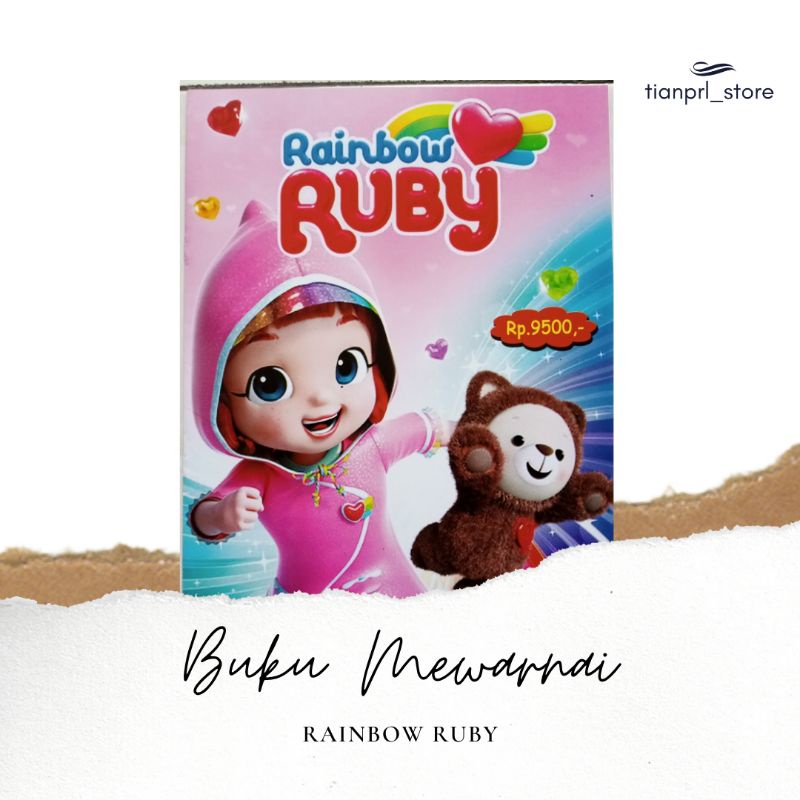 Jual BUKU MEWARNAI RAINBOW RUBY | Shopee Indonesia