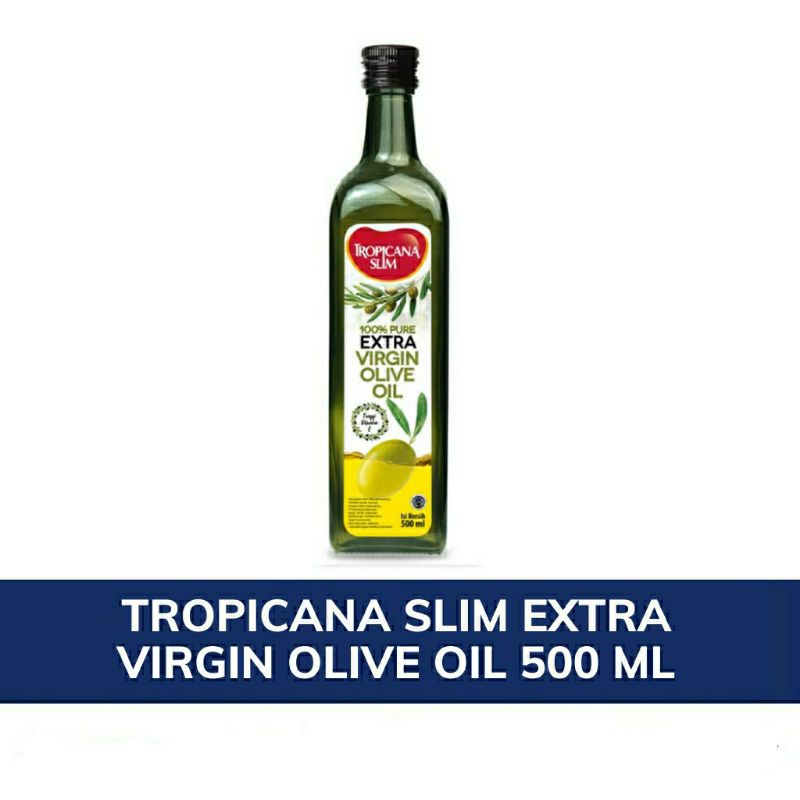 Jual Tropicana Slim Extra Virgin Olive Oil 500ml - Minyak Zaitun 500 ml ...