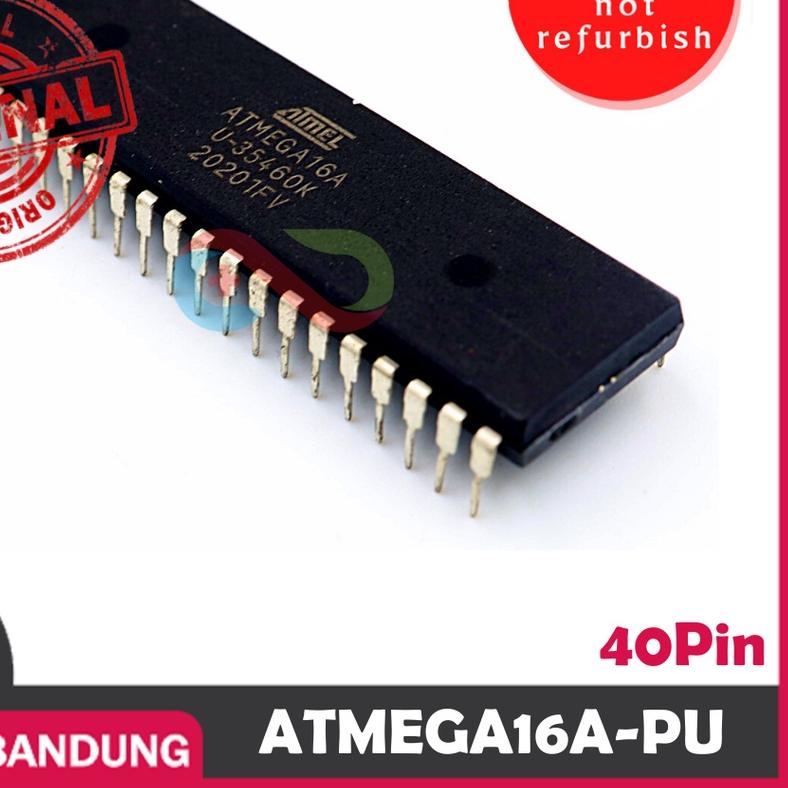 Jual ATMEGA16A-PU ATMEGA16A ATMEGA16 DIP ATMEL AVR DIP-40 40PIN NEW ORIGINAL | Shopee Indonesia