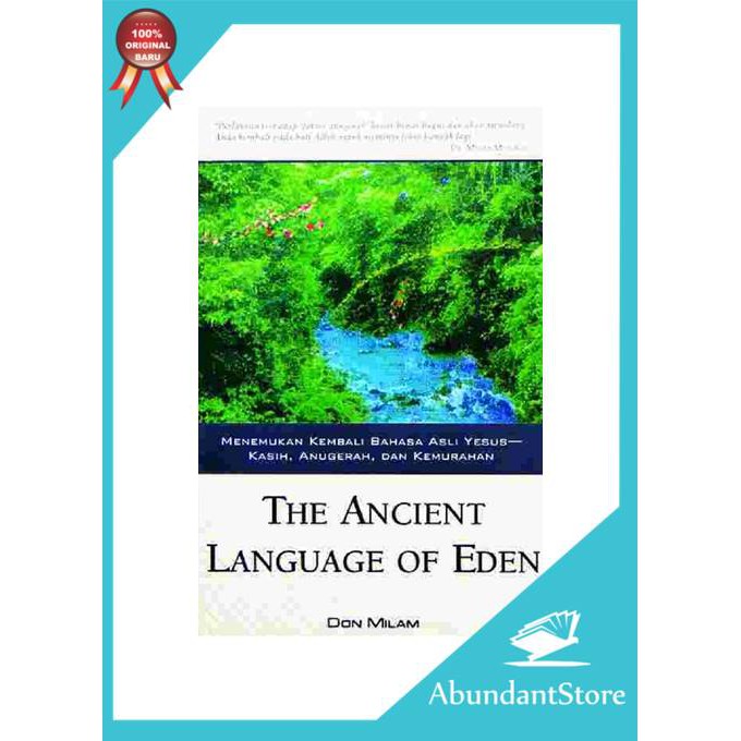 Jual Buku The Ancient Language Of Eden - Don Milam | Shopee Indonesia