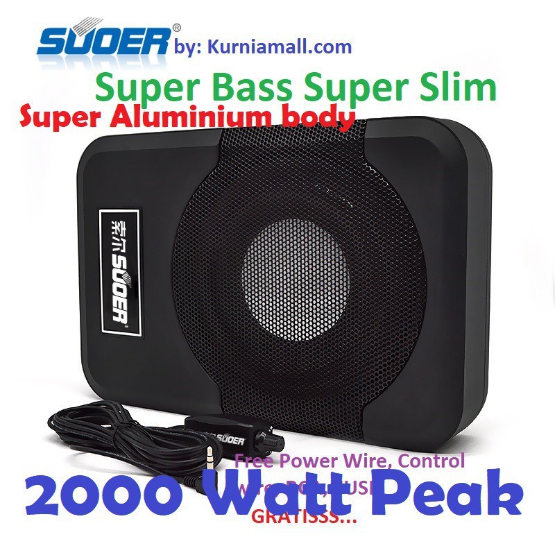 Jual Speaker Subwoofer 8 inch car subwoofer super bass under seat SPL ...
