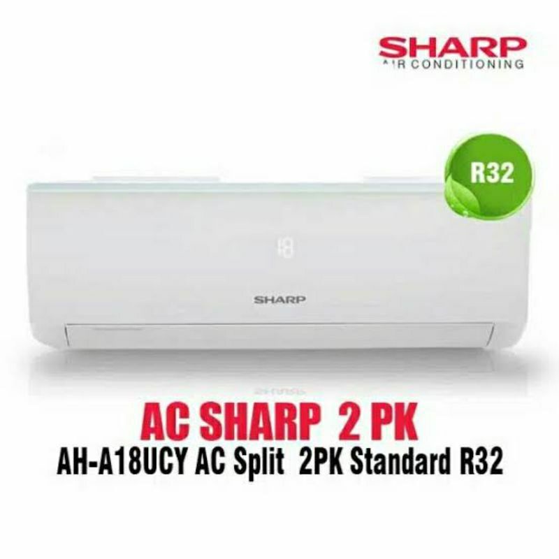 Jual AC SHARP 2 PK AH-A18UCY / UCYN GARANSI RESMI | Shopee Indonesia