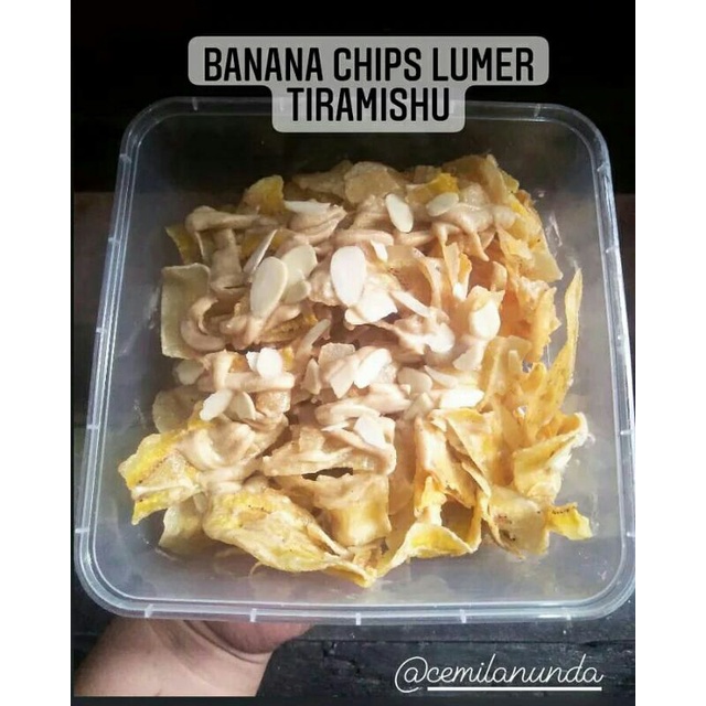 Jual keripik pisang lumer tiramishu 250gr (box) | Shopee Indonesia