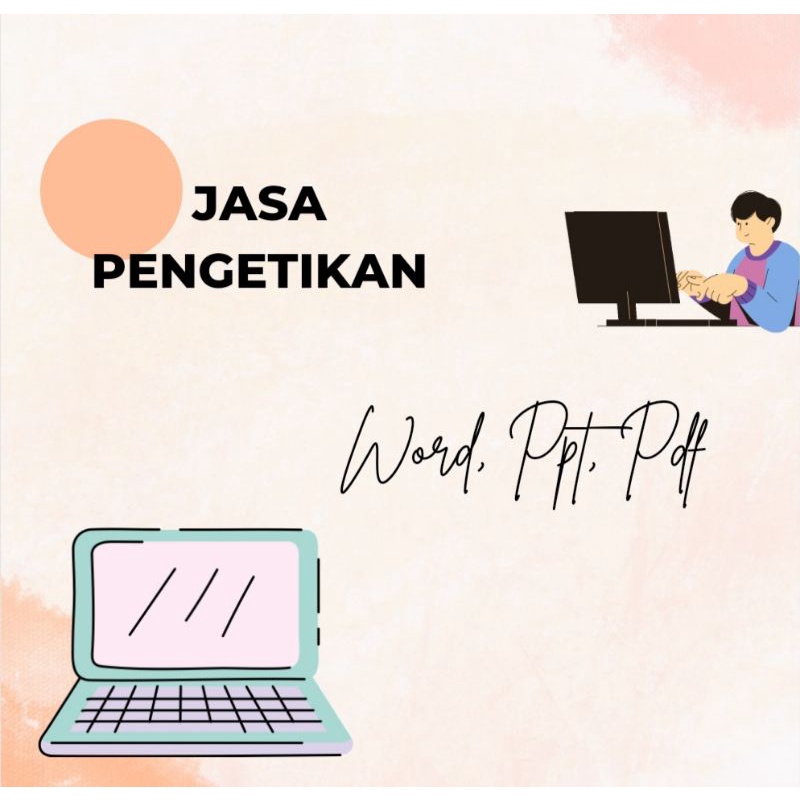 Jual Jasa pengetikan word, ppt, pdf | Shopee Indonesia