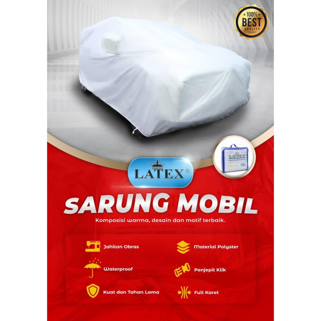 Jual Cover Mobil Avanza / Xenia Cover Mobil LATEX Aman untuk Warna ...