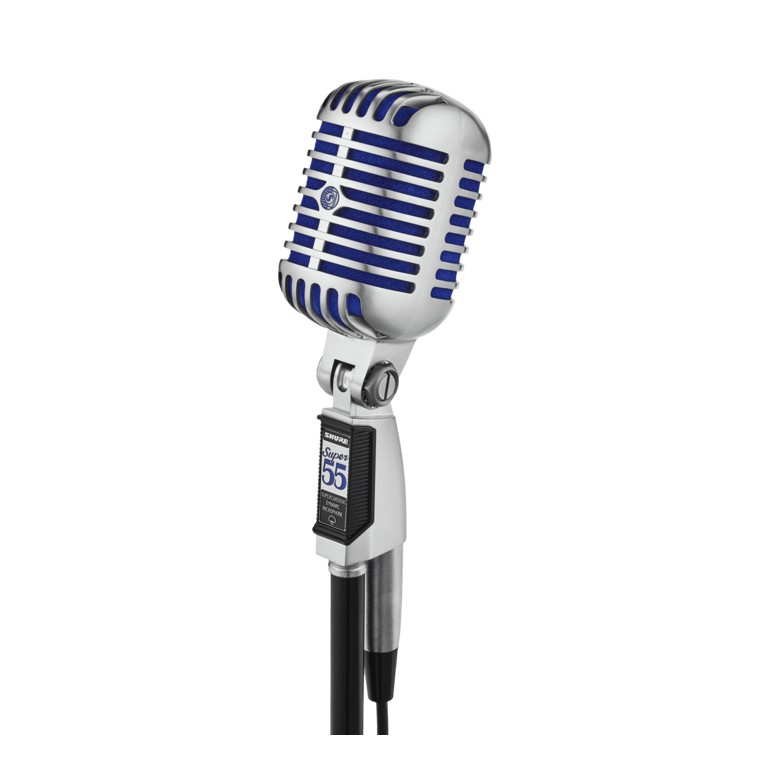 Jual Mic Shure Super 55 Shure Super-55 Deluxe Vocal Microphone Original ...