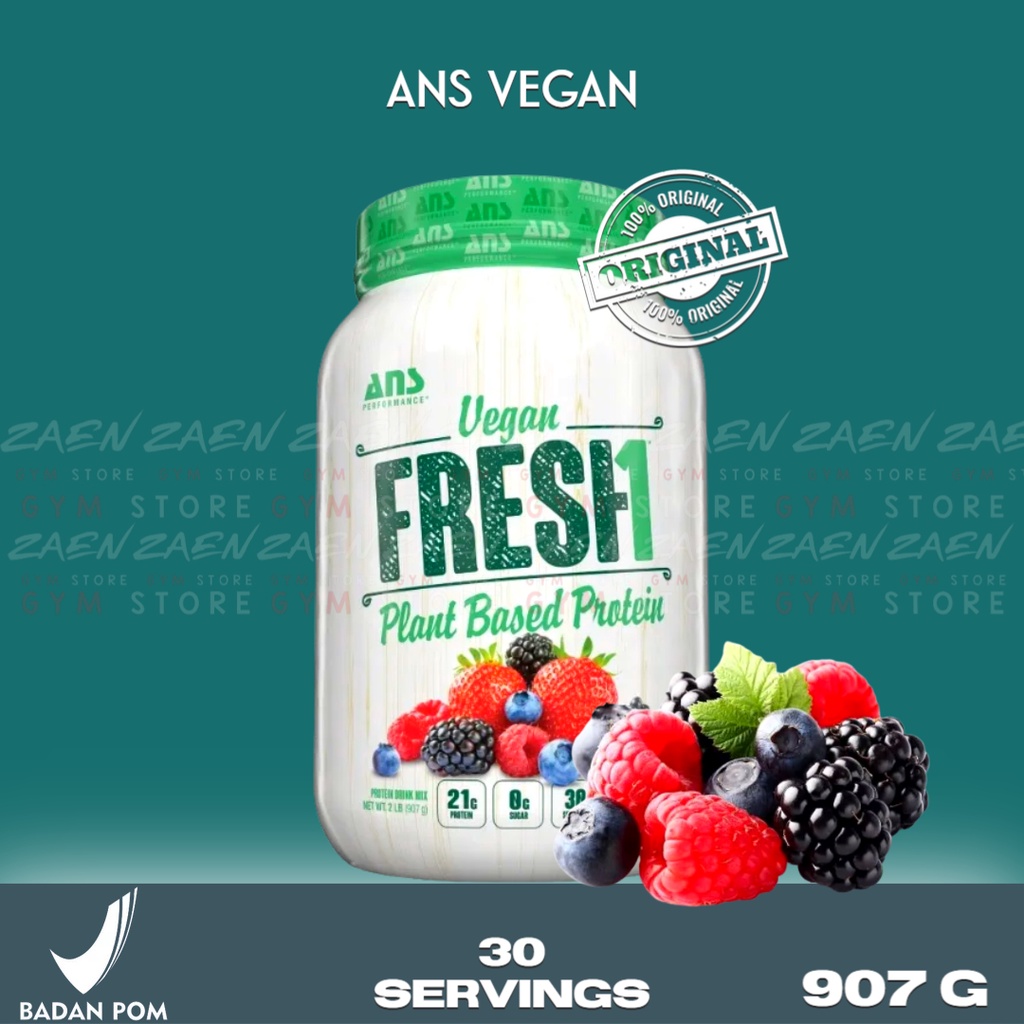 Jual ANS Performance Vegan Fresh Plant Protein Based 2 Lbs | Shopee ...