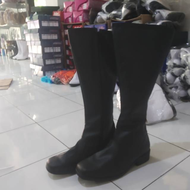 Jual Sepatu mayoret cowok hitam polos | Shopee Indonesia