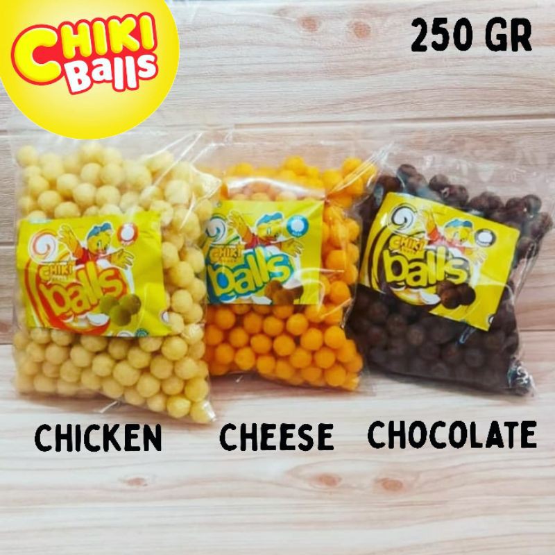 Jual Chiki Balls Snacks Cokelat Keju 250 gr | Shopee Indonesia