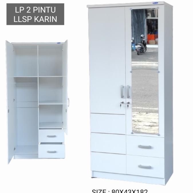 Jual Produk Terbaik] Lemari Pakaian 2 Pintu merk Olympic Gstar type ...