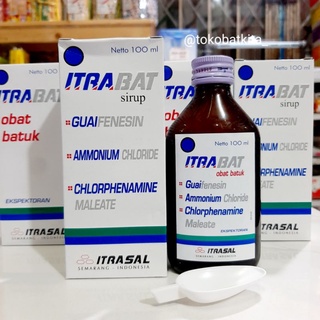 Jual [ISI= 100ML] ITRABAT / OBAT BATUK BERDAHAK ALERGI EXPECTORANT ...