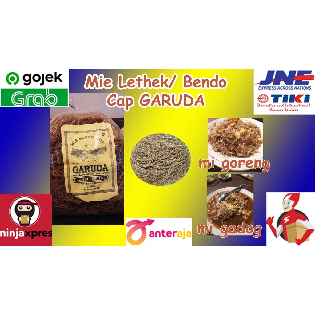 Jual Mie Lethek 1 kg gluten free organik bihun ubi kayu singkong ...