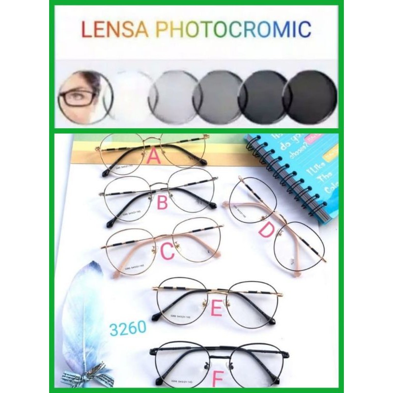 Jual paket frame dan lensa.. frame 3260 | Shopee Indonesia