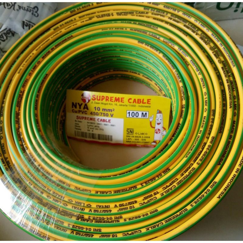 Jual Kabel Grounding NYA 10mm BCC | Shopee Indonesia